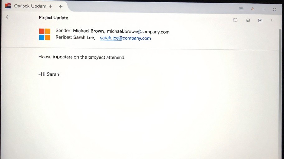 Best Fake Outlook Email Template | Vondy