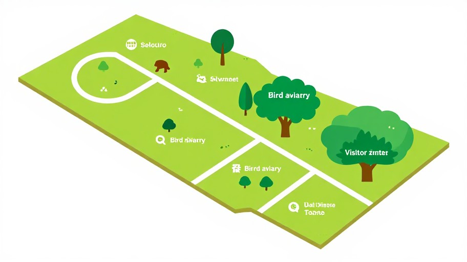 Best Zoo Map Illustration Generator | Vondy