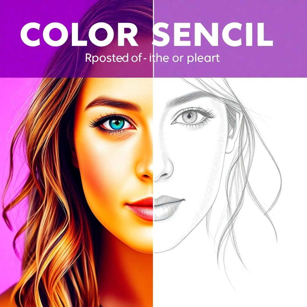 Best Convert Photo To Color Pencil Sketch Online Free | Vondy