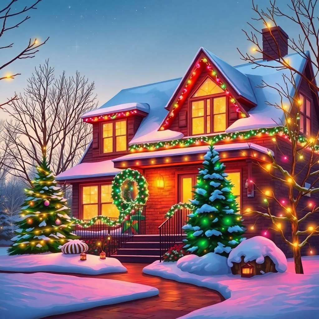 Best Add Christmas Lights To Photo | Vondy